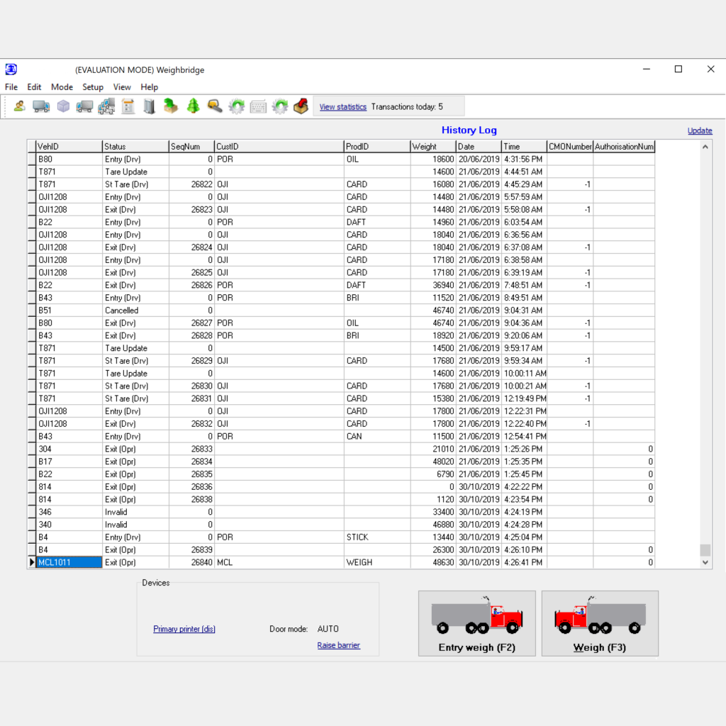Weighbridge Management Software – Sensortronic Weighing & Inspection ...